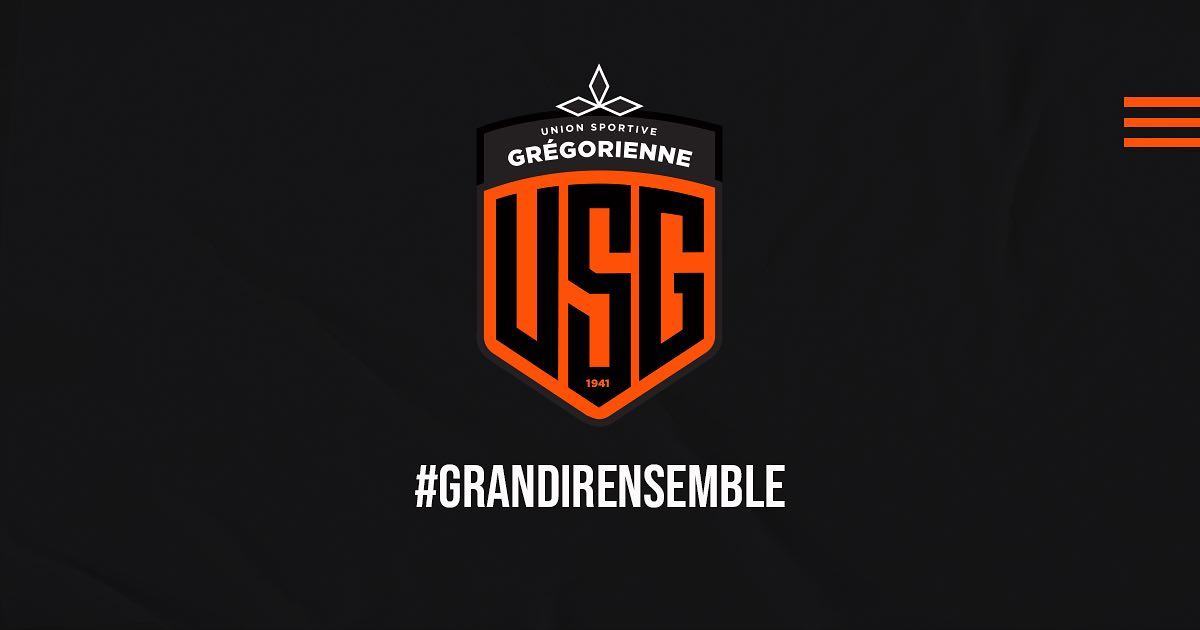 Une nouvelle identité pour l'USG - Union Sportive Grégorienne Football 35
